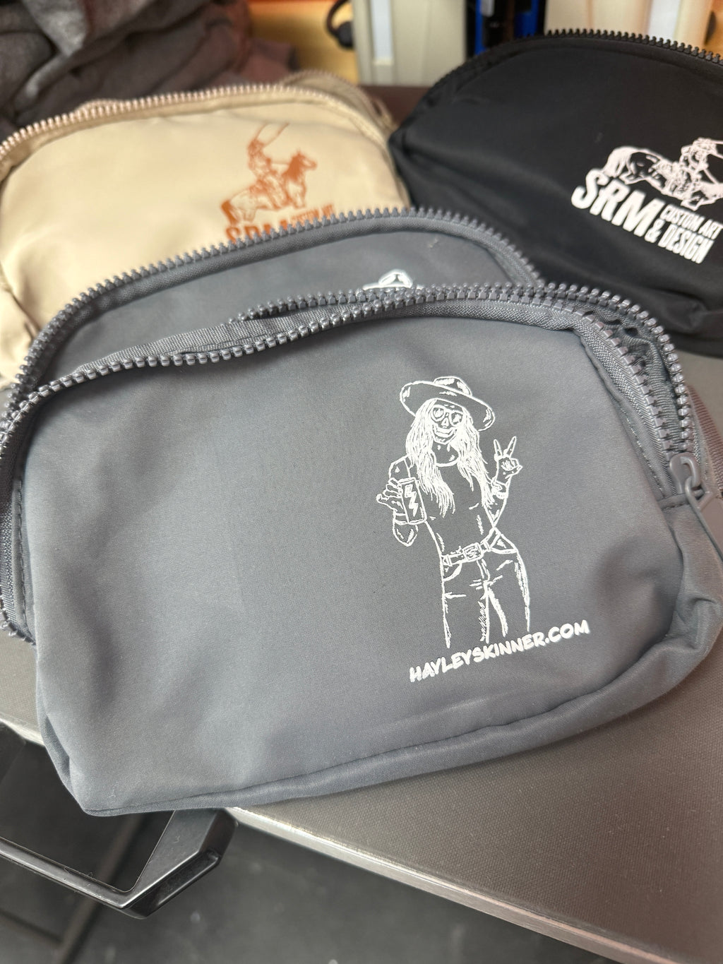 SRM Peace Outlaw Belt Bag – SRM Custom Art and Design