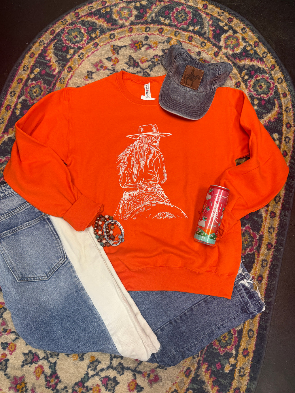 Limited Edition OG Outlaw Crewneck – SRM Custom Art and Design