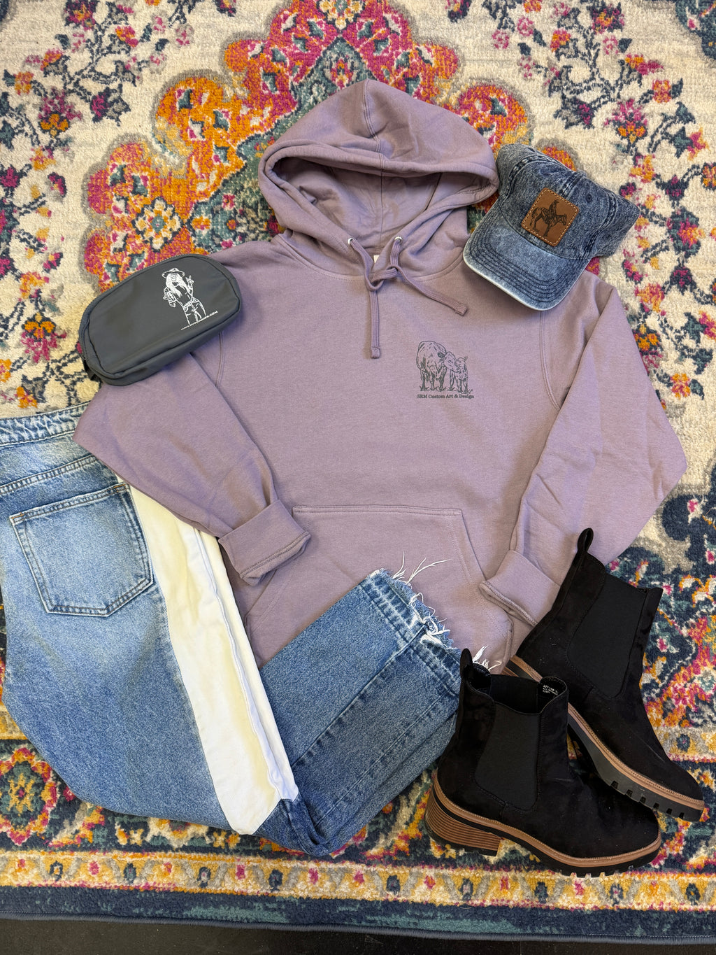 Mama Moo Hoodie – SRM Custom Art and Design