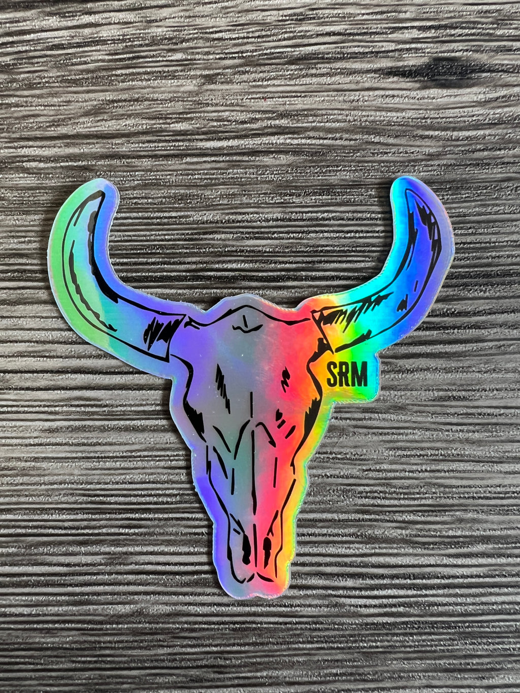 Steer Head Sticker – SRM Custom Art and Design